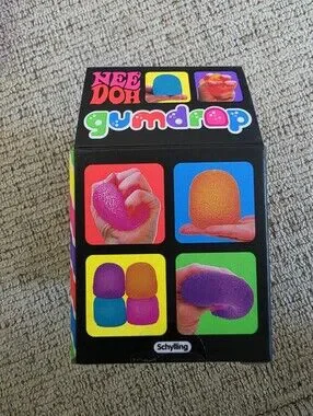 Nee doh | Toys | New Rare Orange Nee Doh Gumdrop Super Solid Squish ...